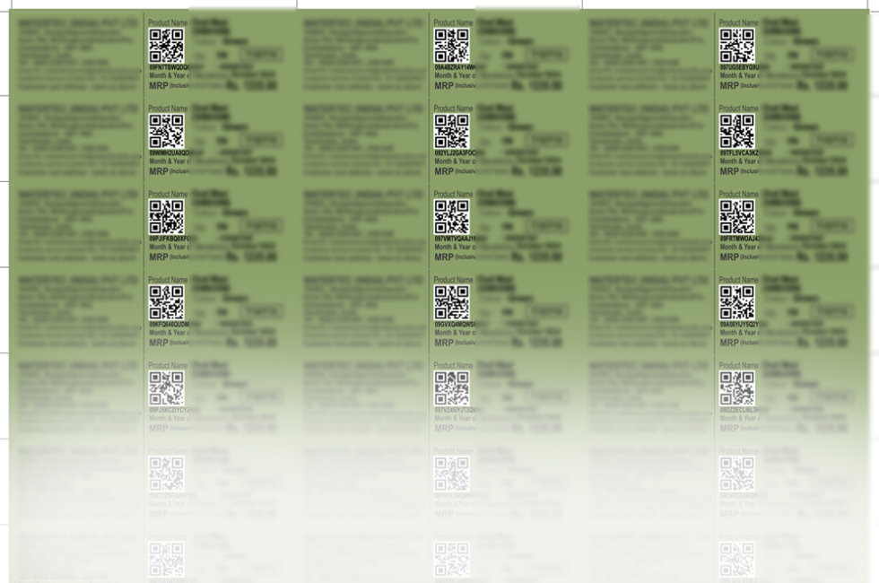 QR Codes on Labels and Stickers | Custom QR Code Printing Services India